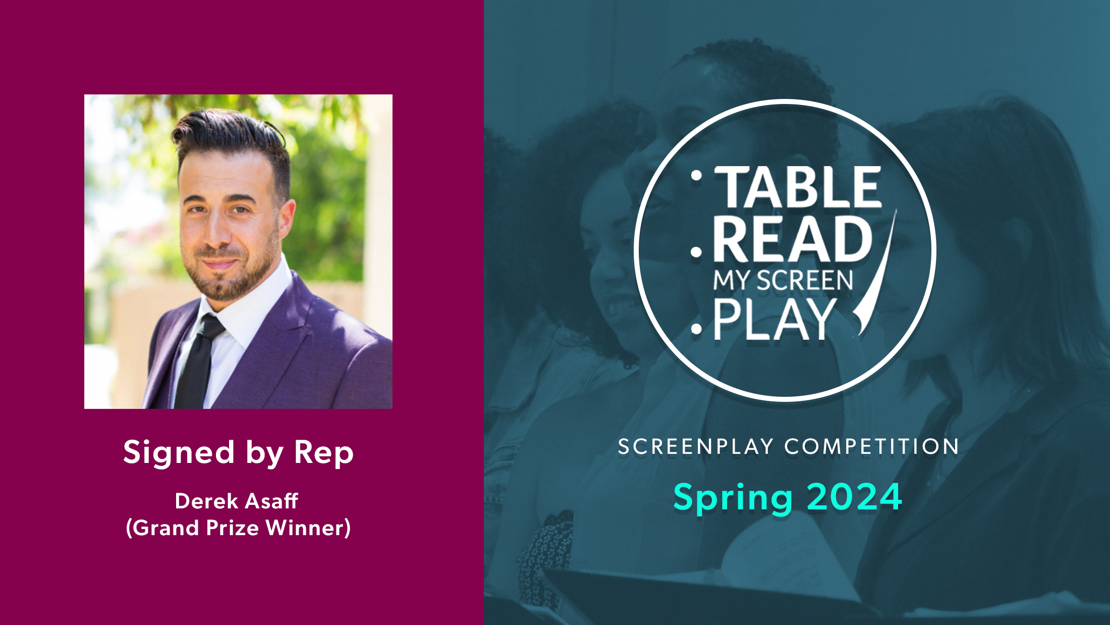 Table Read My Screenplay Spring 2024 - Table Read My Screenplay